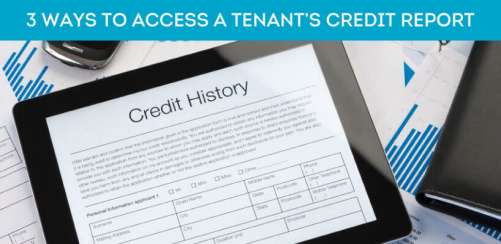 How to Check A Prospective Tenant's Credit | SmartMove