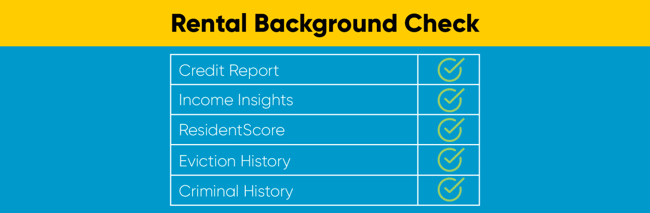 What's Included In Tenant Background Checks? | SmartMove