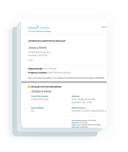 Eviction Check | TransUnion SmartMove® | Eviction Records